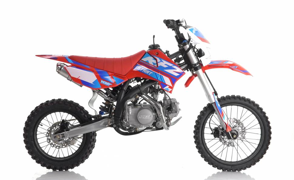 Мотоцикл Кроссовый Apollo RFZ START 125X-LE, 17/14 (Красный) MSD ...