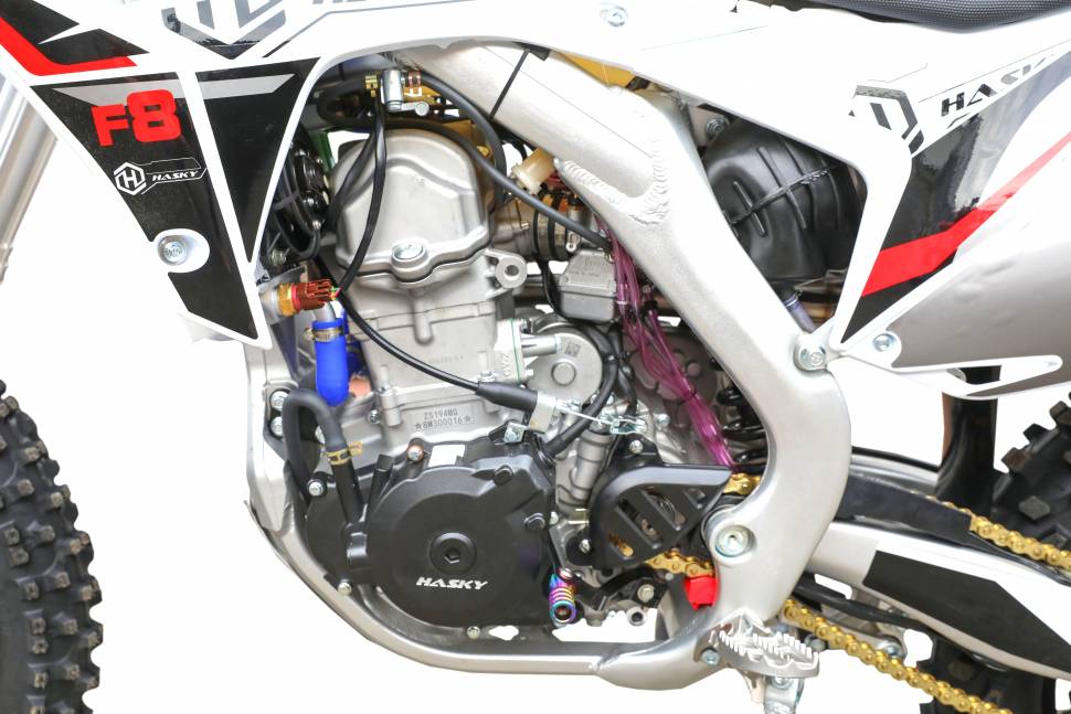 Мотоцикл Hasky F8 450cc 21\18 инжекторный EFI SVOD MSD - купить в г ...